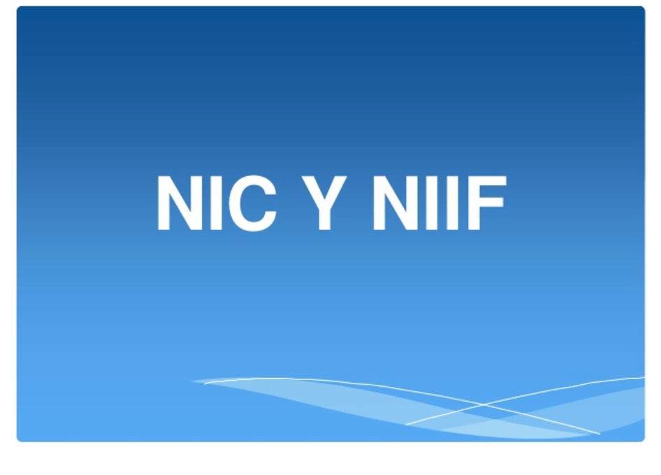 ¿Qué son las NIC y las NIIF? | Contabilidad Panamá